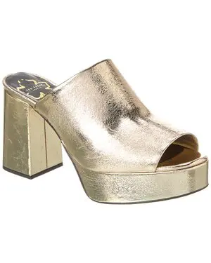 Ted Baker London Deltino Platform Sandal - Gold