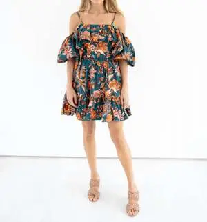 Ulla Johnson Lila Dress In Delphinium - Multi