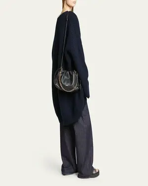 Loewe Flamenco Napa Leather Bag - Black