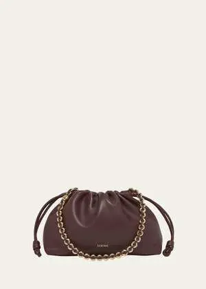 Loewe Flamenco Napa Leather Bag - Black