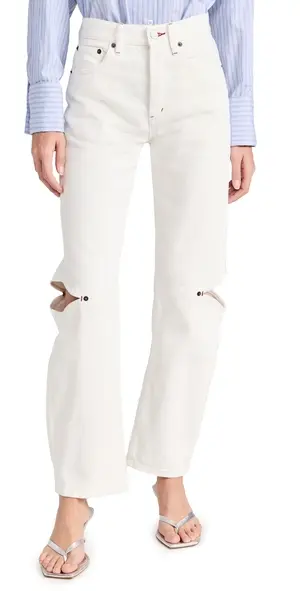 Still Here Cowgirl Jeans - Milk