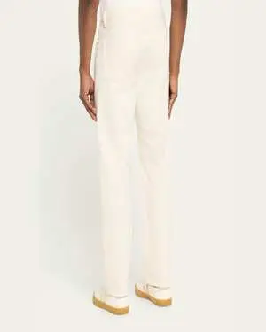 FRAME Straight-leg Jeans - Off White