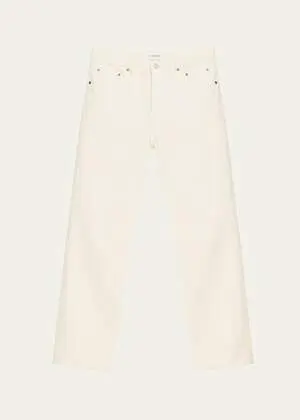FRAME Straight-leg Jeans - Off White