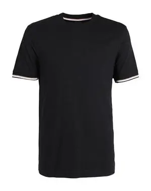 BOSS Man T-shirt Midnight Blue Size S Cotton Black