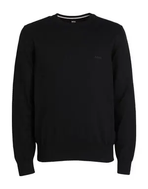 BOSS Sweater Size Cotton - Black