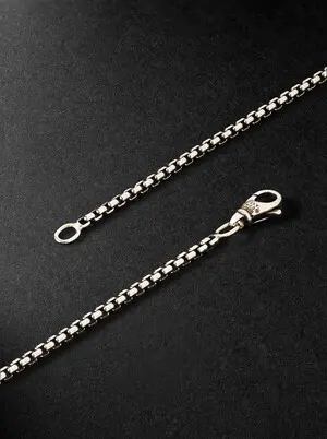 David Yurman Box Chain Necklace - Silver