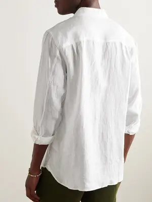 Orlebar Brown Justin Linen Shirt - White