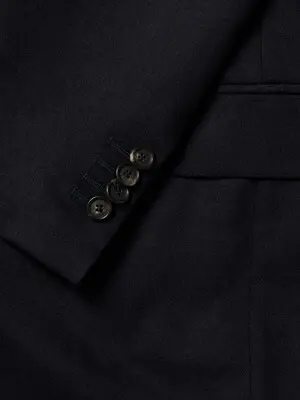 DE PETRILLO Double-breasted Wool-blend Blazer