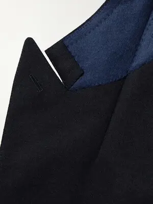 DE PETRILLO Double-breasted Wool-blend Blazer
