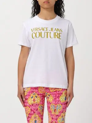 Women's Versace Jeans Couture White T-shirts