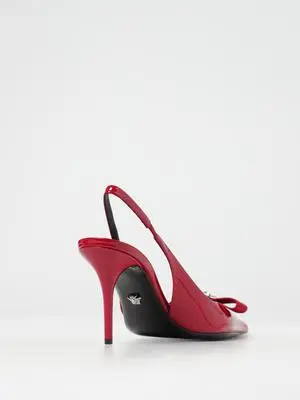 Versace High Heel Slingbacks - Red