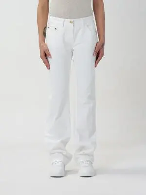 Palm Angels Straight Leg Jeans - White