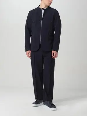 Emporio Armani Zip-up Jacket - Navy