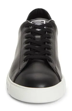 Versace Greca Low-top Sneakers - Black