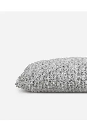 Free People Sunday Citizen Snug Waffle Lumbar Pillow - Cloud Grey