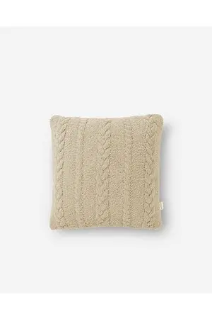 Free People Sunday Citizen Braided Throw Pillow - Sahara Tan