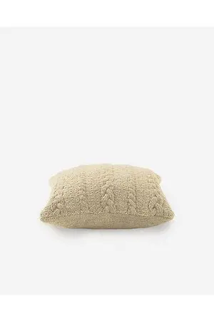 Free People Sunday Citizen Braided Throw Pillow - Sahara Tan