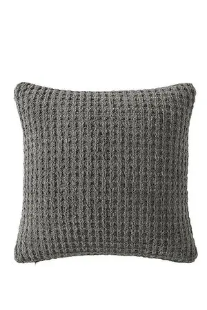 Free People Sunday Citizen Snug Waffle Throw Pillow Grey