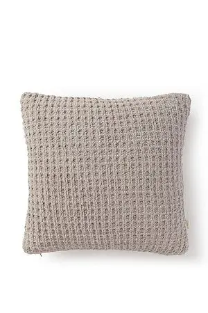 Free People Sunday Citizen Snug Waffle Throw Pillow Tan