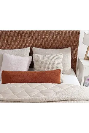 Free People Sunday Citizen Snug Waffle Throw Pillow Taupe