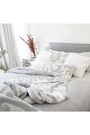 Free People Sunday Citizen Casablanca Throw - Cloud Grey