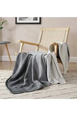 Free People Sunday Citizen Ombre Throw Granite