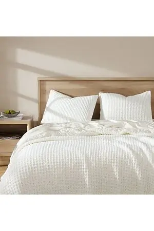 Free People Sunday Citizen Snug + Waffle Bamboo Sham Set - Off White