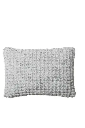 Free People Sunday Citizen Snug Waffle Mini Pillow Grey