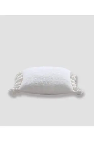 Free People Sunday Citizen Pom Pom Throw Pillow - Off White