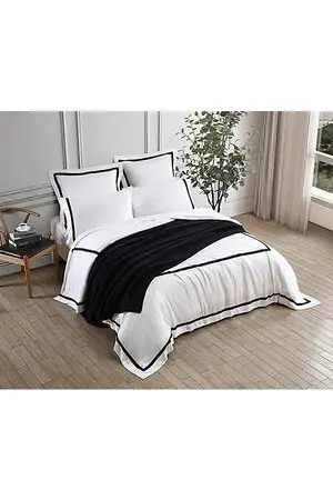 Free People Sunday Citizen Frame Premium Bamboo Sham Set - Black