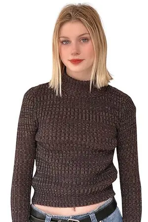 AFTERLIFE BOUTIQUE Vintage 1990's Turtleneck Sweater