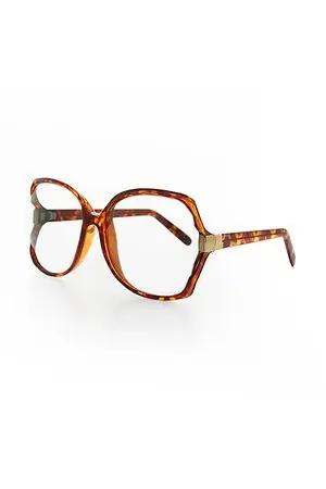 SUNGLASS MUSEUM Vintage Paz Reading Glasses Brown Tortoiseshell