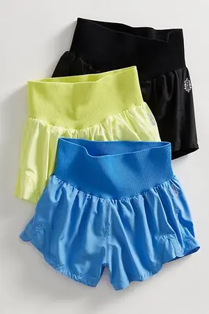 Free People Carpe Diem Relaxed High-waisted Shorts - Black