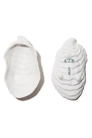 PUEBCO Ceramic Scallop Shell Tray