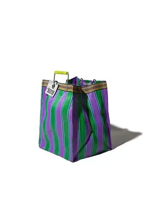 PUEBCO Recycled Rectangle Plastic Bag - Pink