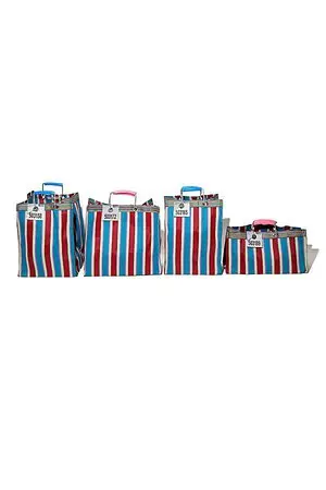 PUEBCO Recycled Rectangle Plastic Bag - Pink