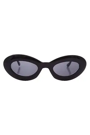 SUNGLASS MUSEUM Vintage Zana Sunglasses Selected By - Black
