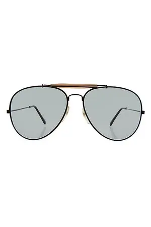 SUNGLASS MUSEUM Vintage Bud Sunglasses By - Black