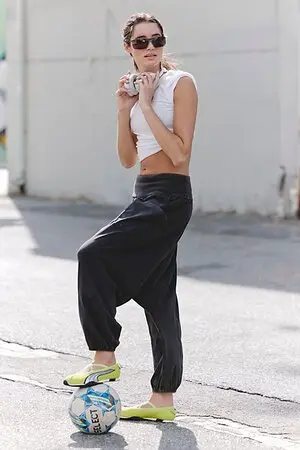 Free People Hot Shot Harem Pants - Black