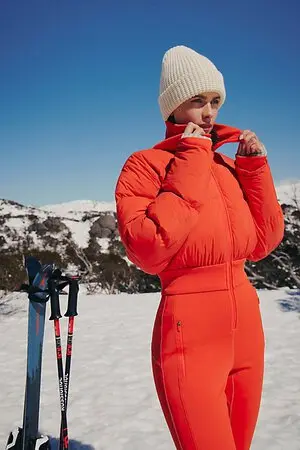 Free People Downhill Diva Suit - Flame
