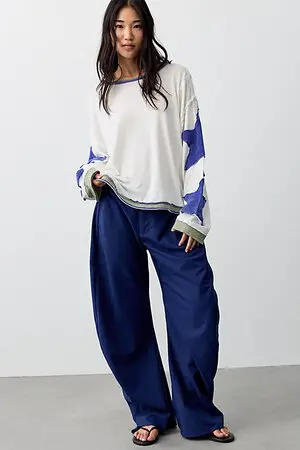Free People We The Free You're A Star Tee - Ivory Combo