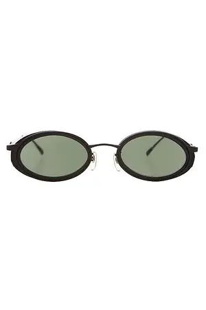SUNGLASS MUSEUM Vintage Dorian Sunglasses - Black