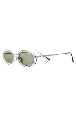 SUNGLASS MUSEUM Vintage Dorian Sunglasses - Clear