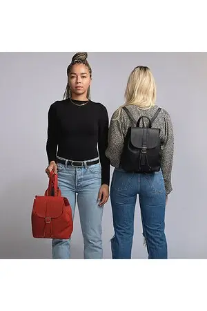 TIRADIA CORK Signature Backpack - Black