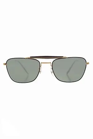 SUNGLASS MUSEUM Vintage Milan Sunglasses - Black/gold