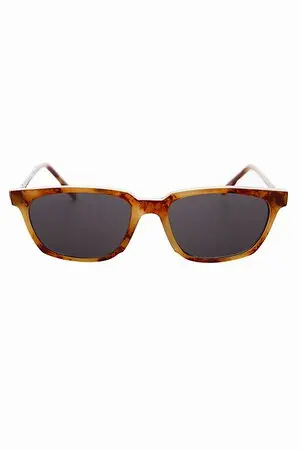 SUNGLASS MUSEUM Vintage Ronnie Sunglasses - Brown Motif