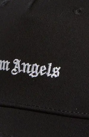 Palm Angels Embroidered Logo Baseball Cap