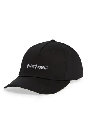 Palm Angels Embroidered Logo Baseball Cap