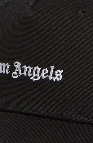 Palm Angels Embroidered Logo Baseball Cap