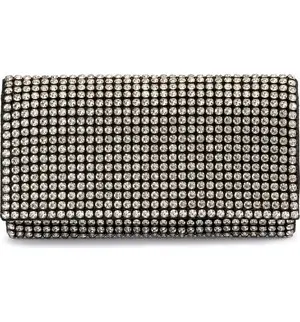 OLGA BERG Mariana Crystal Clutch